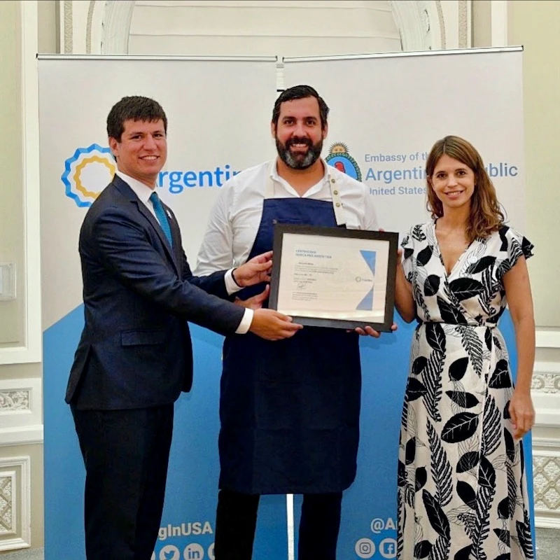 Fernando Navas Becomes Official Argentine Food & Wine Ambassador ...