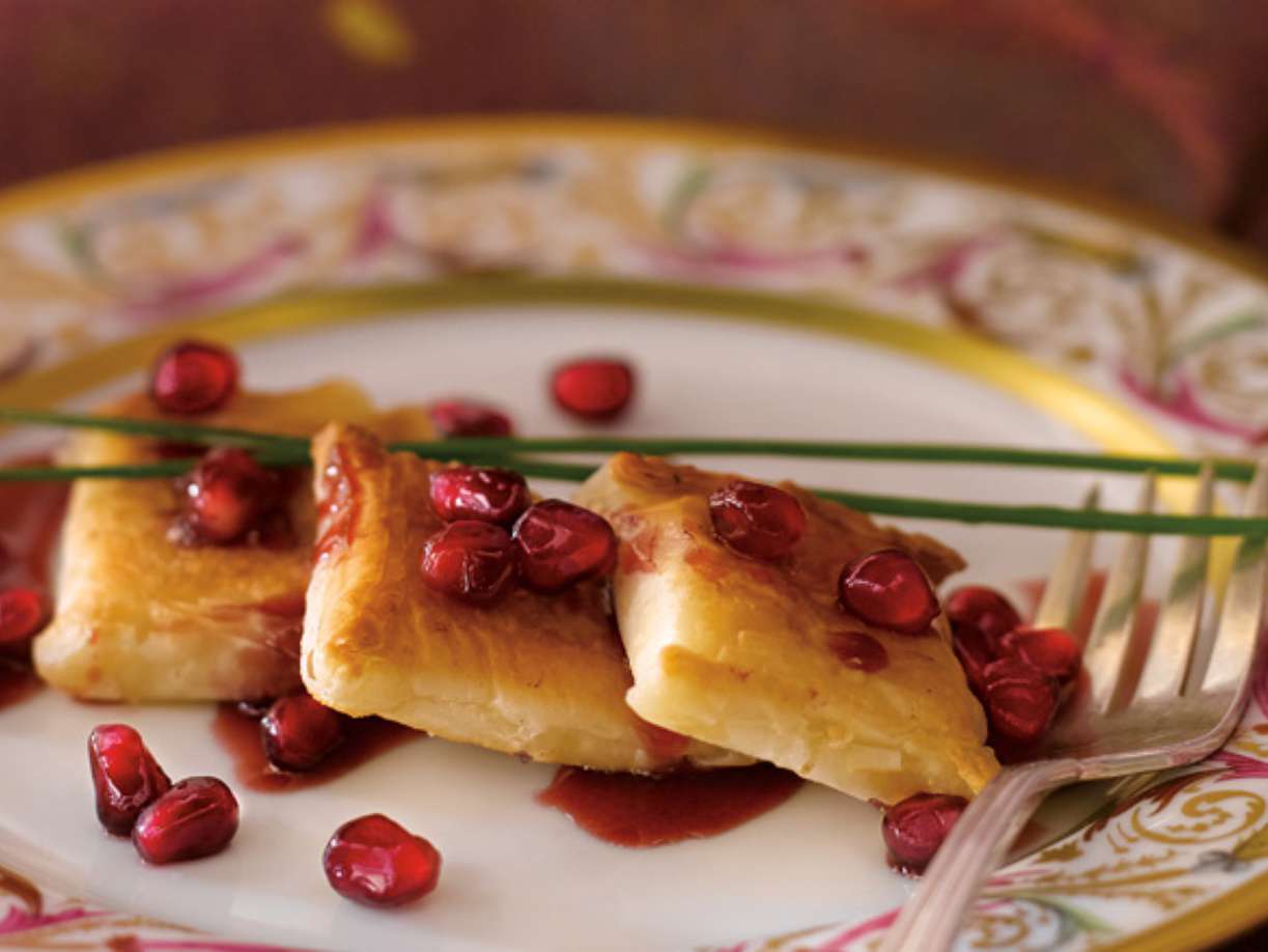 Pan Toasted Brie With A POM Reduction Sauce | POM Wonderful