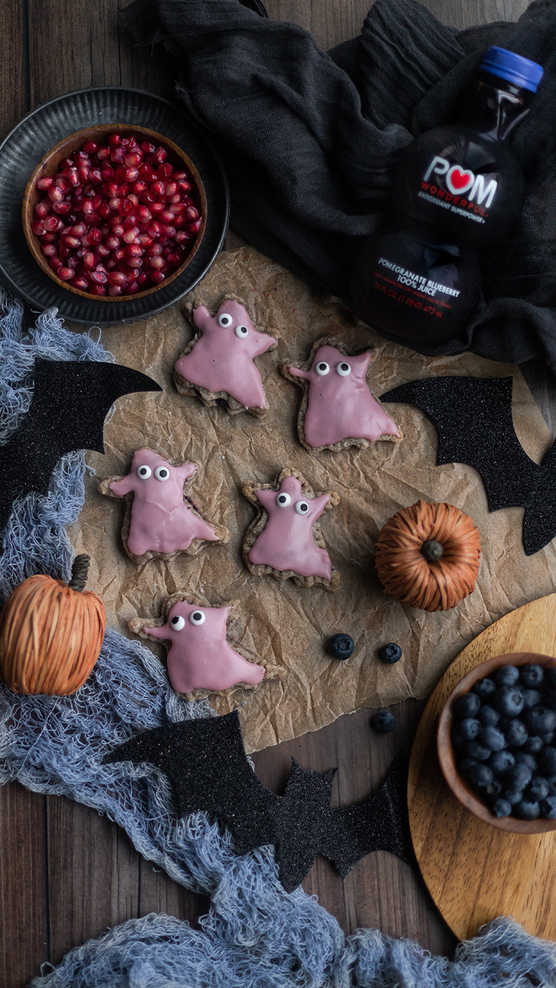 Spooky POM Blueberry Toaster Pastries | POM Wonderful
