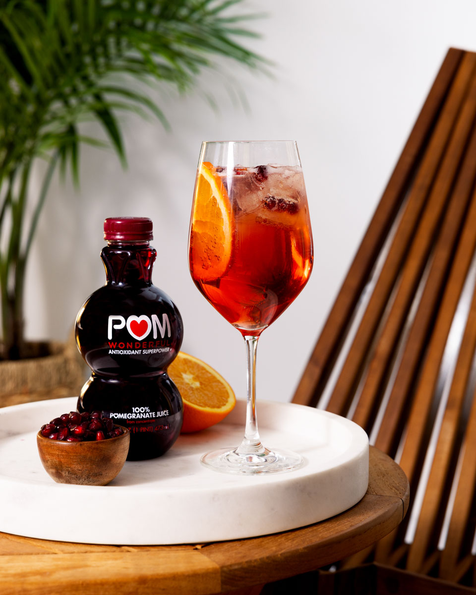 Pomegranate Aperol Spritz | POM Wonderful