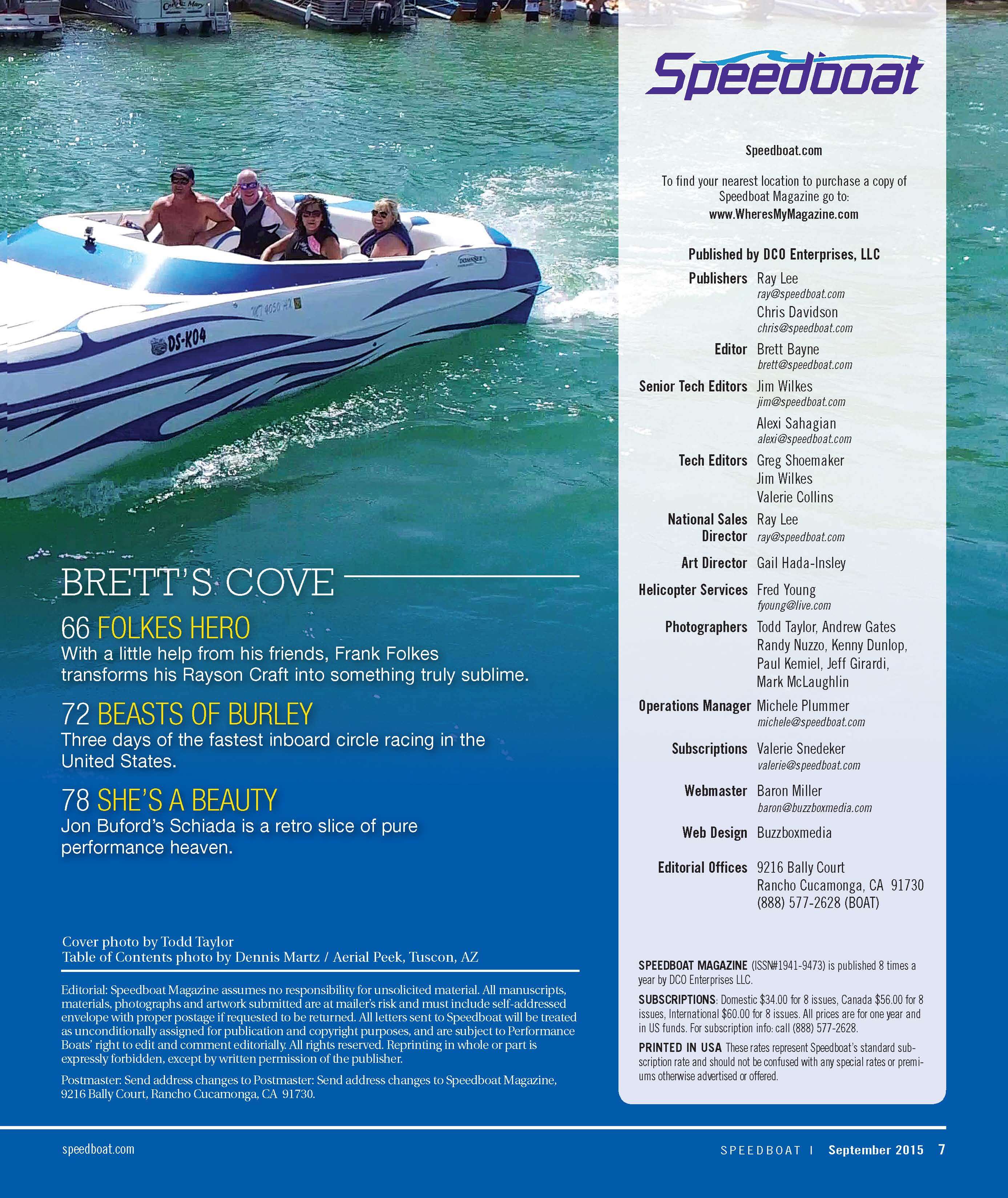 Speedboat Magazine