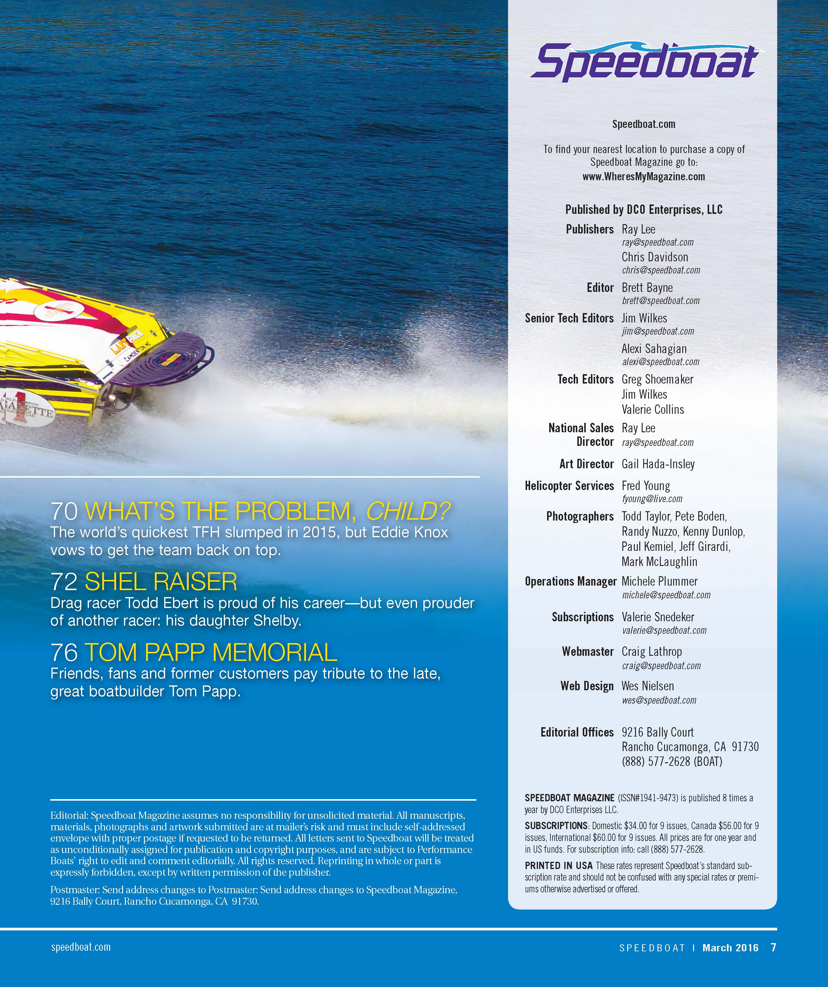 Speedboat Magazine