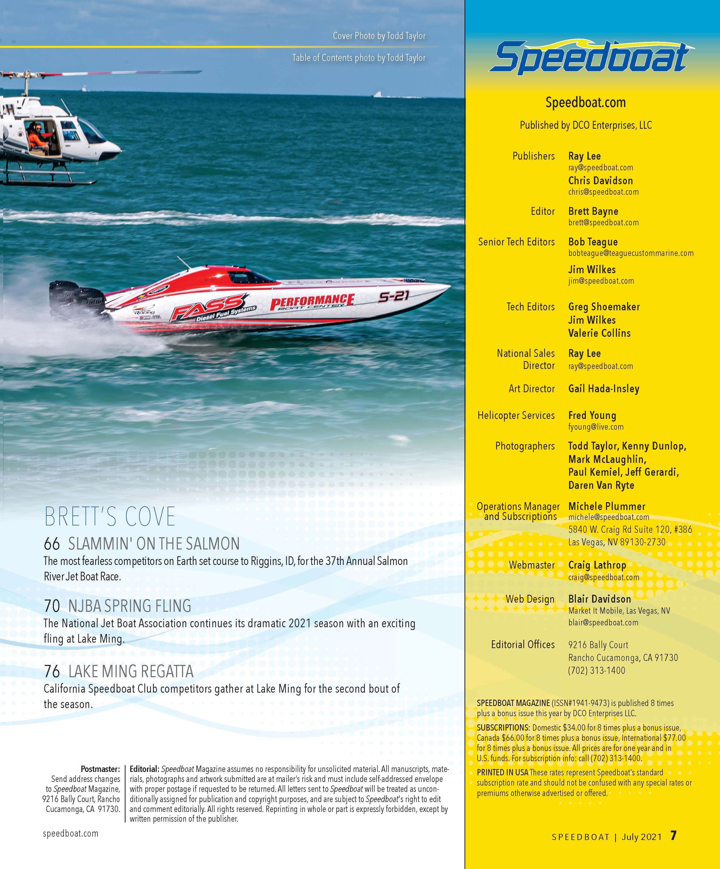 Speedboat Magazine