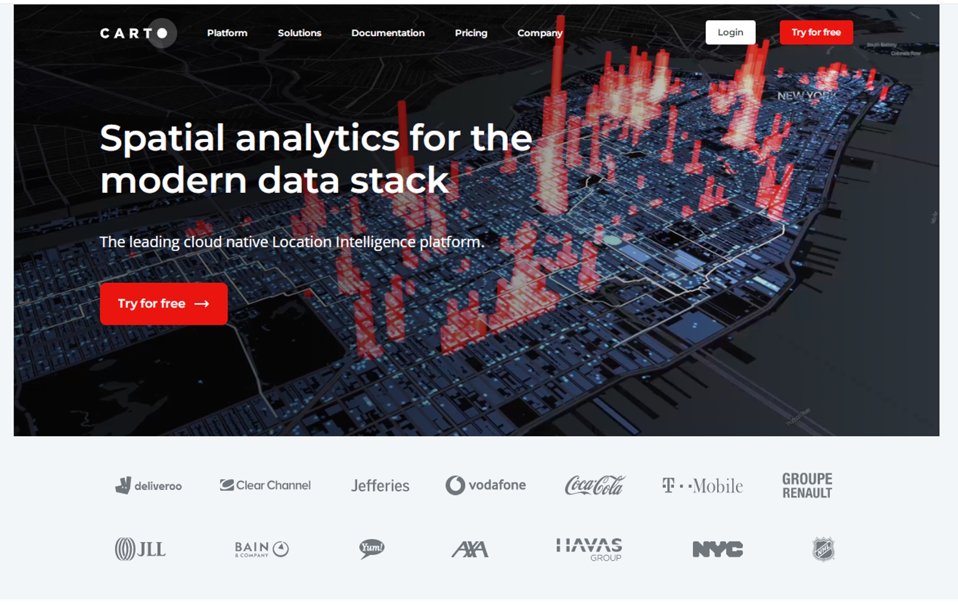 Carto Builder - No-code/ Low-code Tool