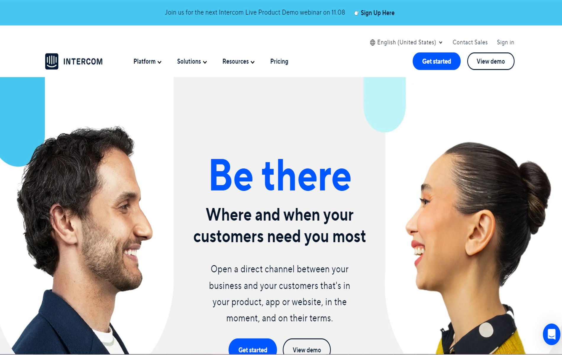 Intercom - No-code/ Low-code Tool