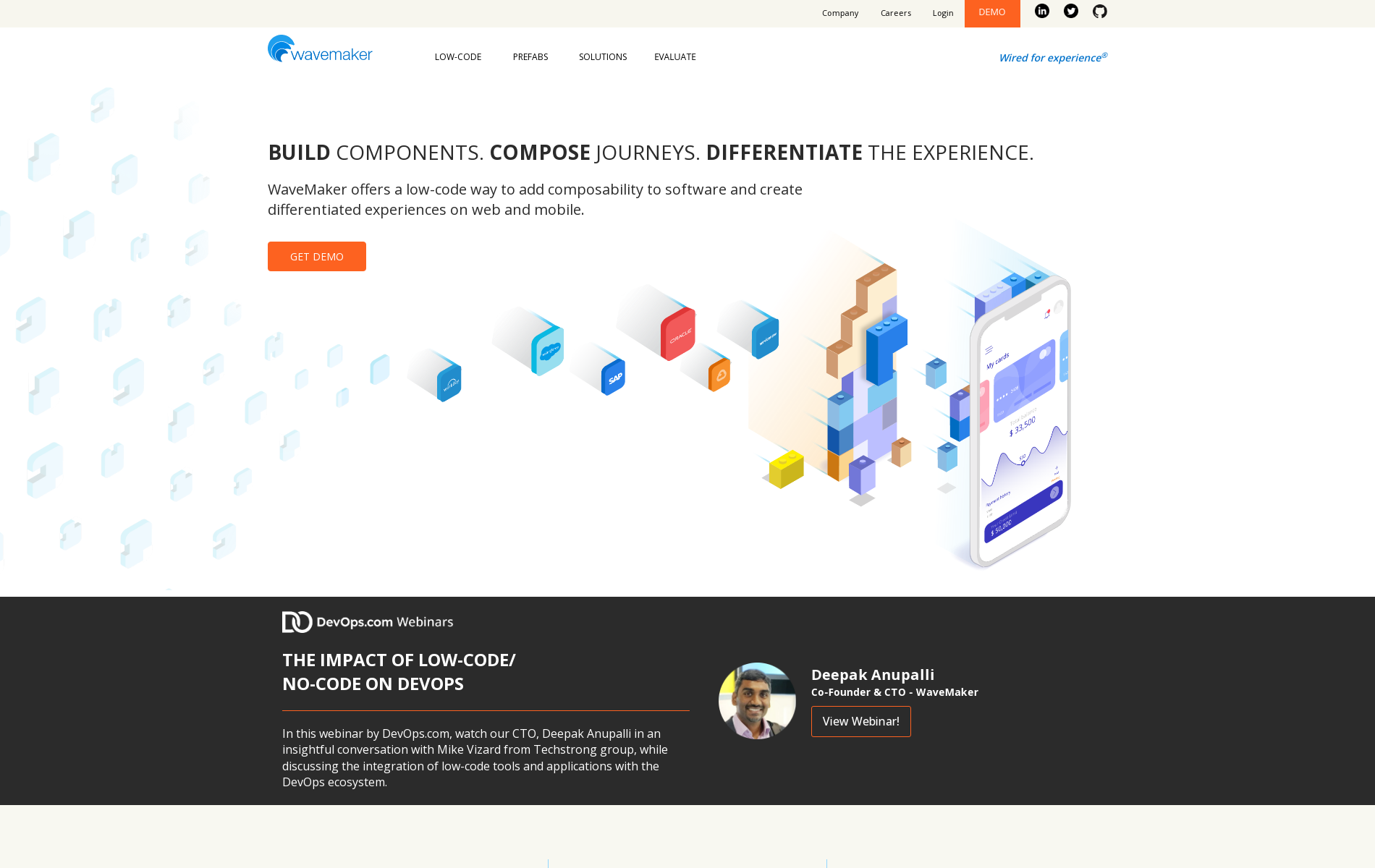 WaveMaker - No-code/ Low-code Tool