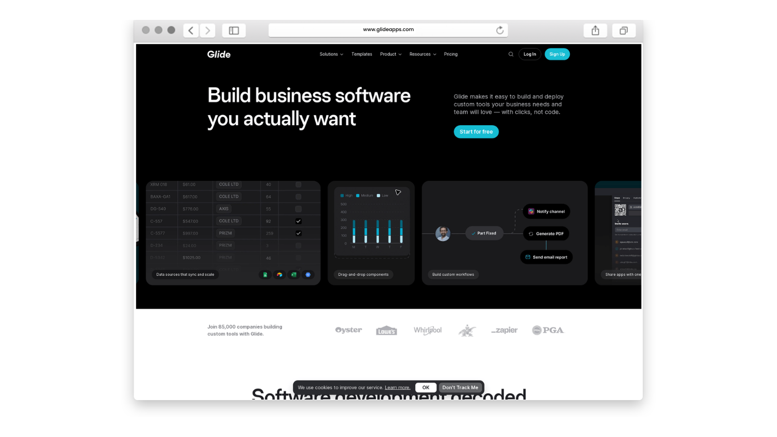 Top no-code web app builders for 2024