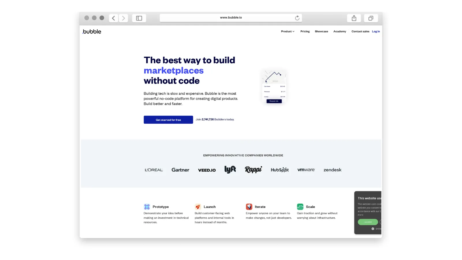 Top no-code web app builders for 2024