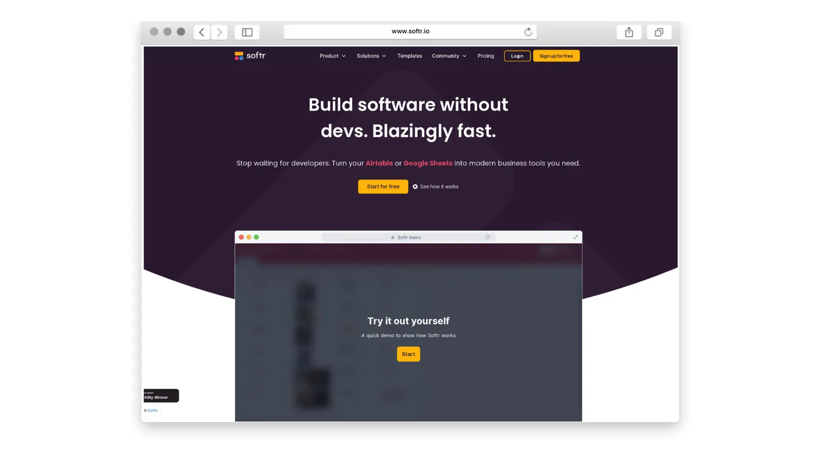 Top no-code web app builders for 2024