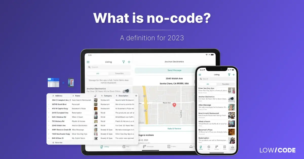 What is no-code? A definition for 2024