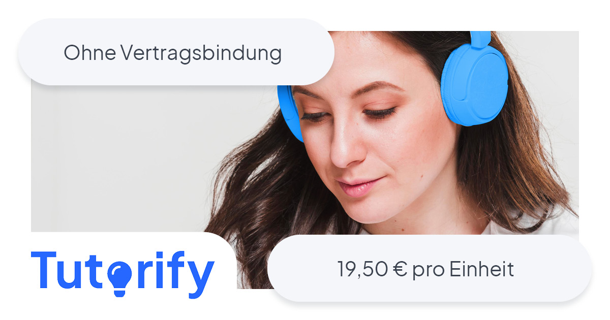 Preise für Online Nachhilfe – Tutorify