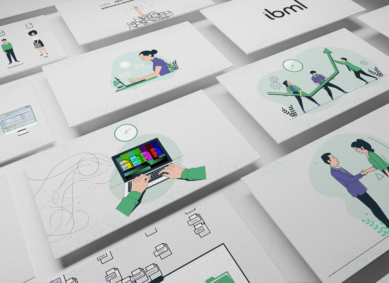 Motion Graphic & Video for ibml - Designity