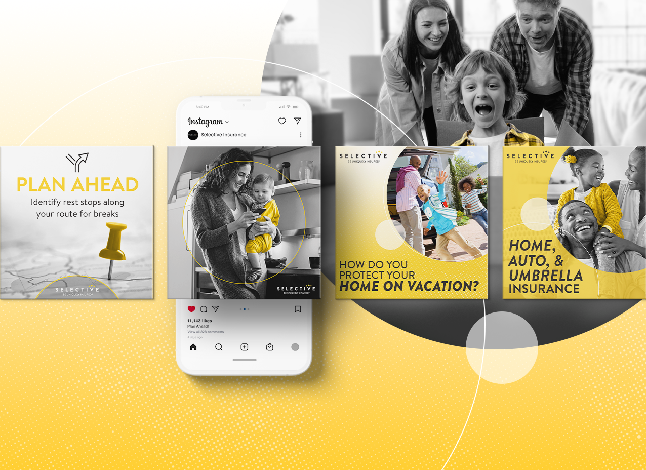 Social Media & Digital Ads for Selective Insurance - Designity
