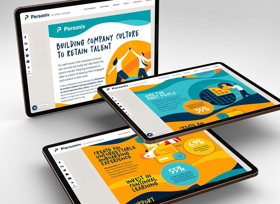 Graphic Design & Illustration for Personiv - Designity