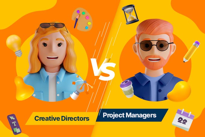 Creative Directors vs. Project Managers: What's the Difference? - Designity