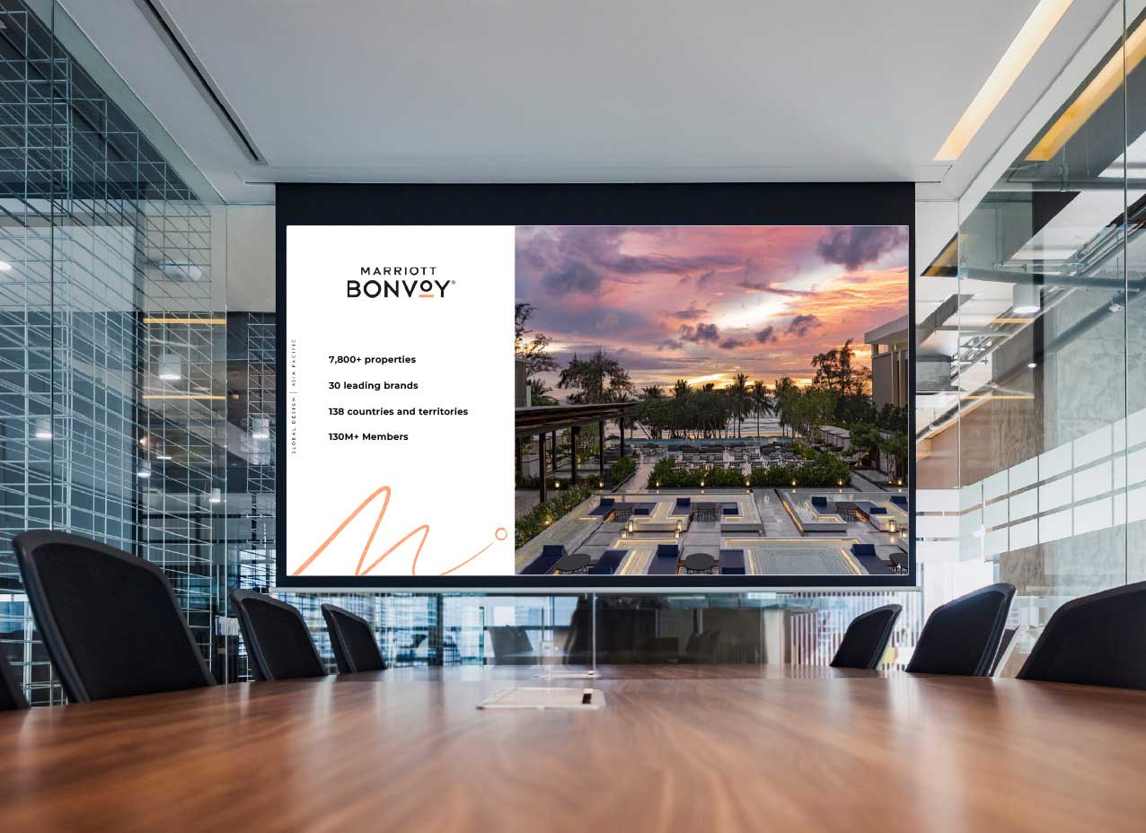 Marketing Collateral for Marriott International - Designity