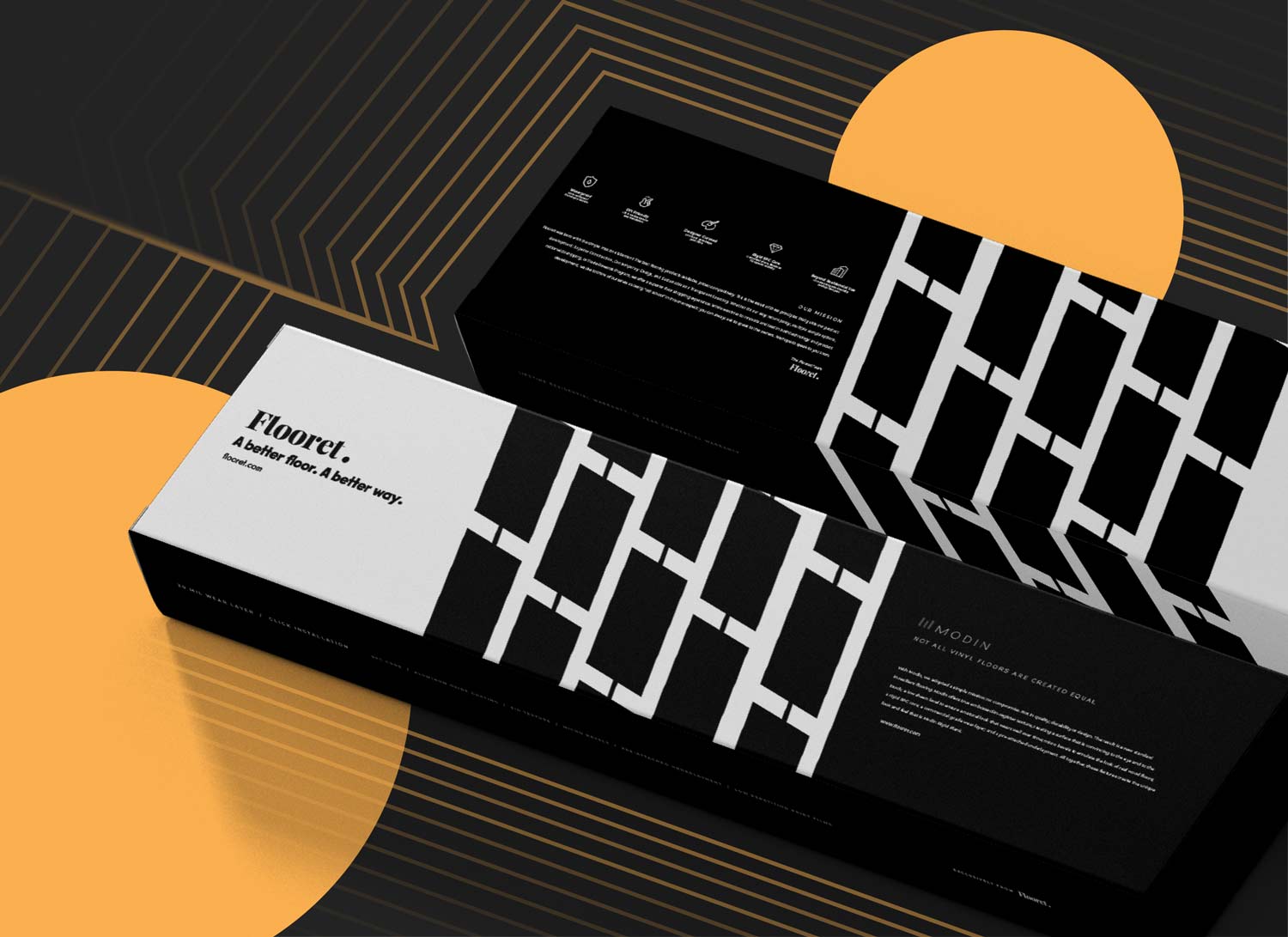 Packaging & Labels for Flooret - Designity