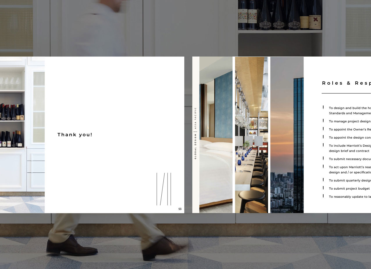 Marketing Collateral for Marriott International - Designity