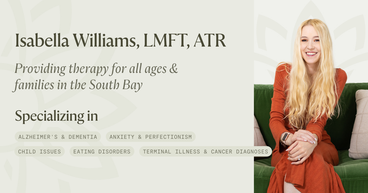 Isabella Laughlin, LMFT, ATR