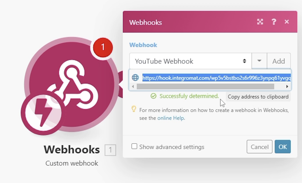 How to use the Make (formerly Integromat) Webhook - Techflow AI