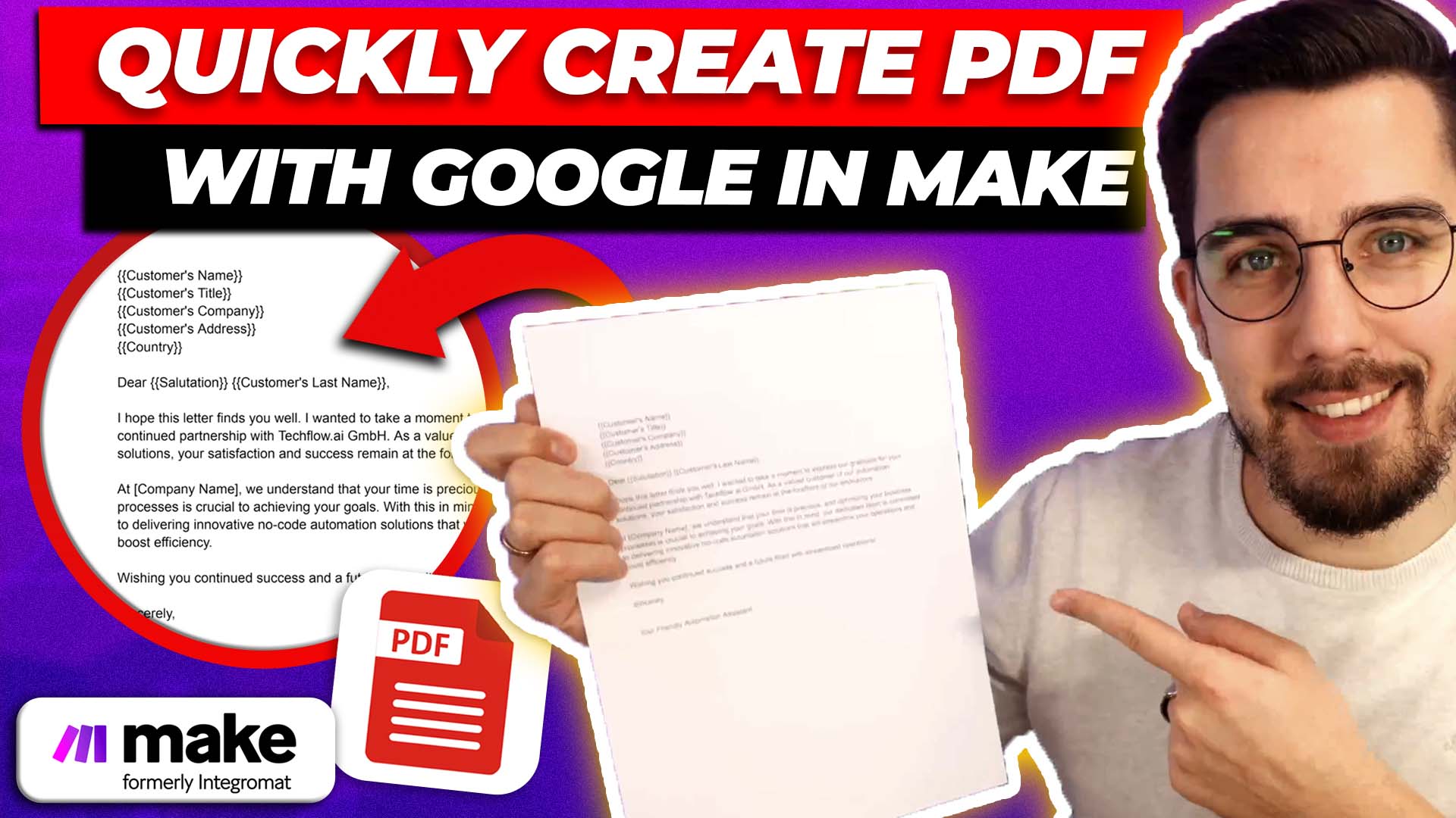 Quickly Create PDF from Google Documents with Make - Techflow AI