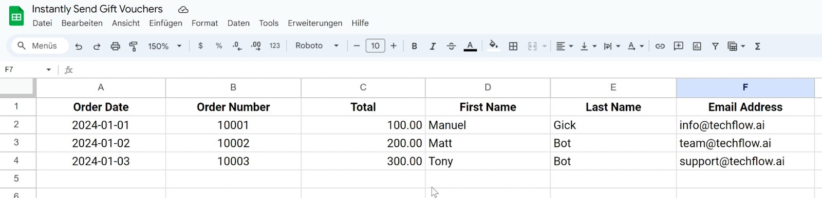How to Instantly Send E-Vouchers to Your Customers - Techflow AI