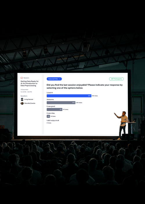 Spark Engagement With Eventify Q&A, Polls & Event voting app