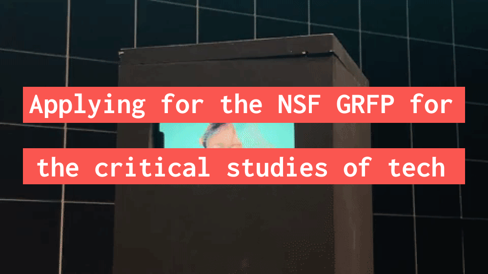 Stephen Yang | Tips for Applying for the NSF GRFP