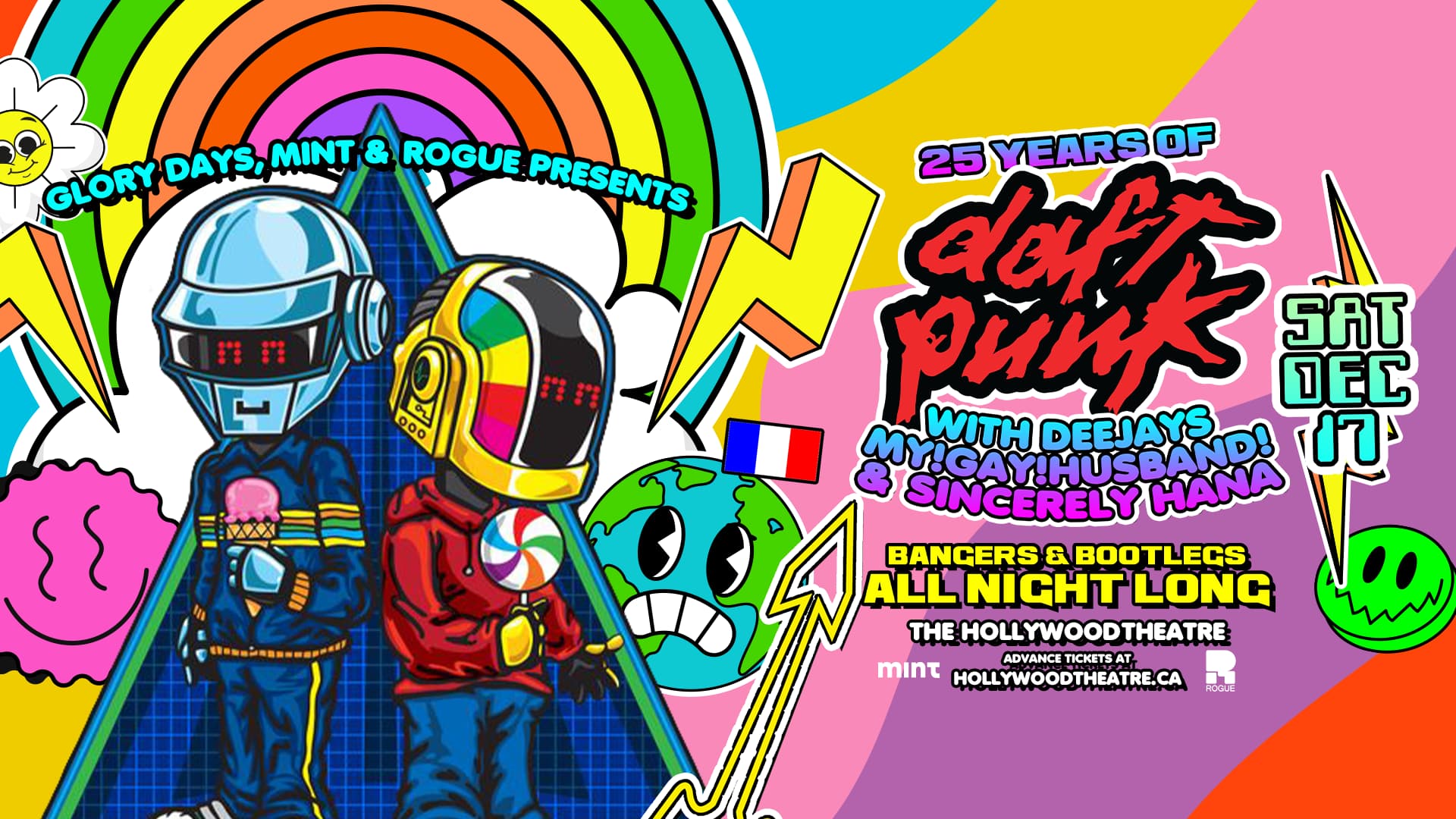 25 Years Of Daft Punk Tribute Party at Hollywood Theatre