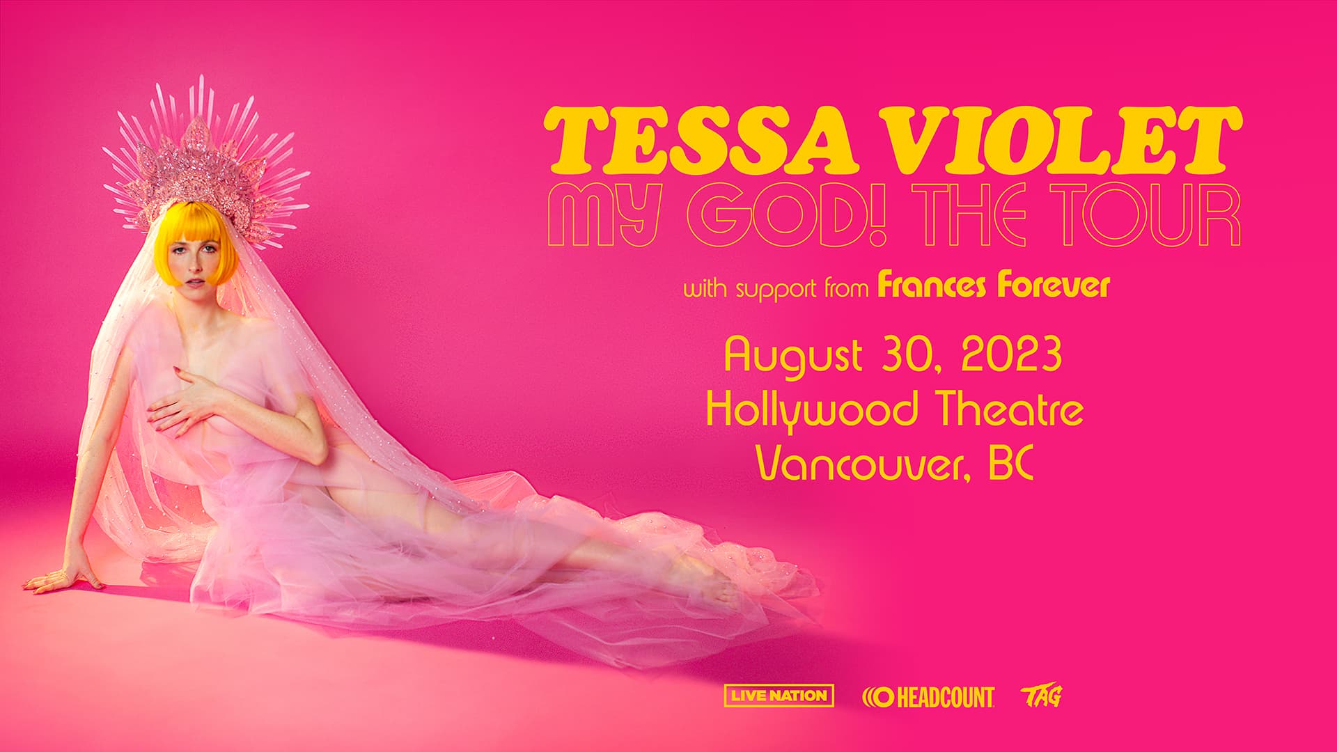 Tessa Violet - MY GOD! Tour at Hollywood Theatre