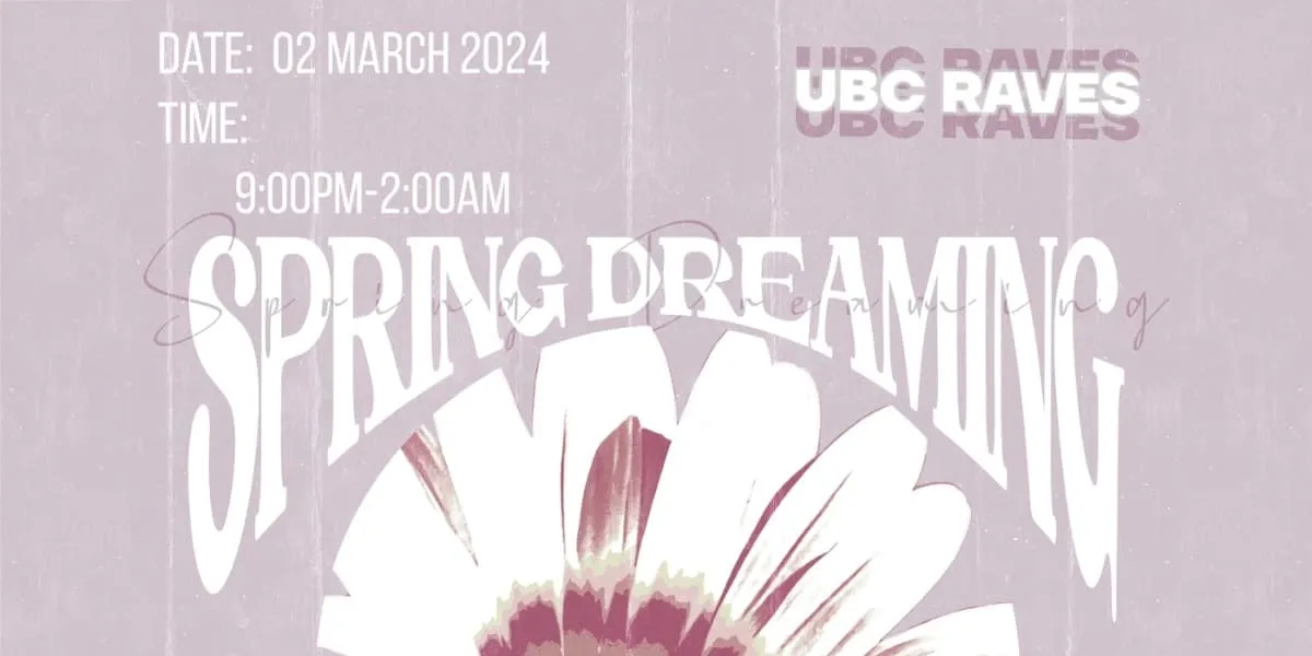 UBC Raves: Spring Dreaming! at Hollywood Theatre