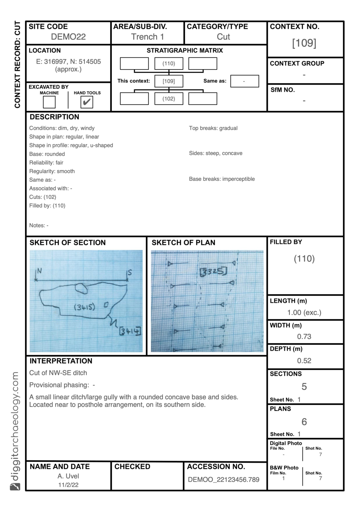 Diggit Archaeology | The digital recording standard