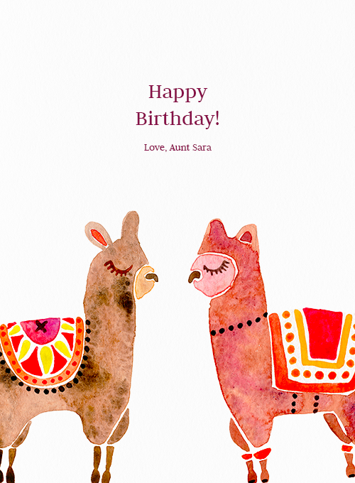 Adorable Alpaca Birthday | Evite