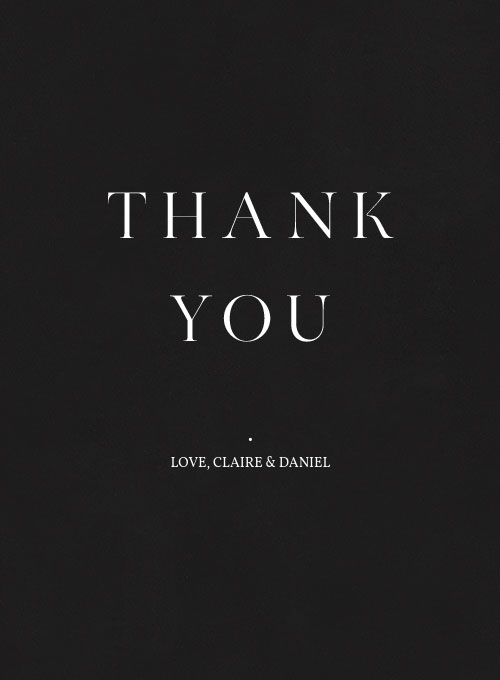 Simply Perfect (Thank You) | Evite