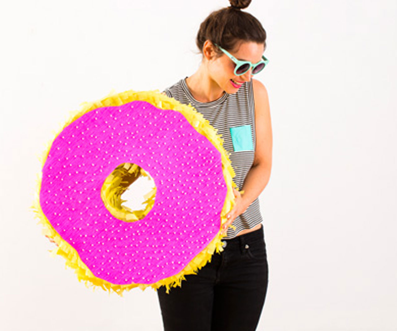 DIY Donut Piñata Tutorial | Evite