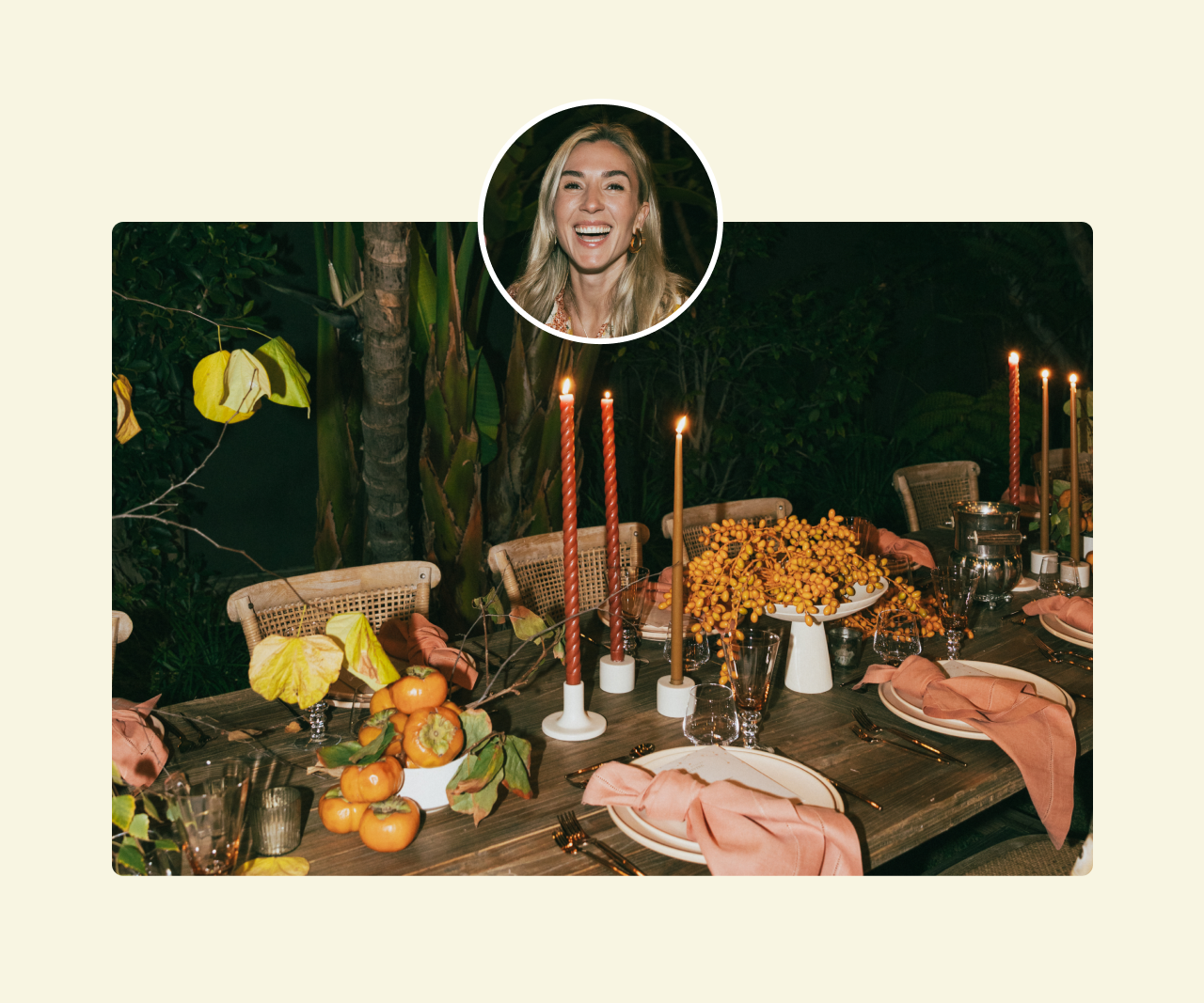 Hosting a Chic & Stress-Free Friendsgiving: Olivia Muniak | Evite