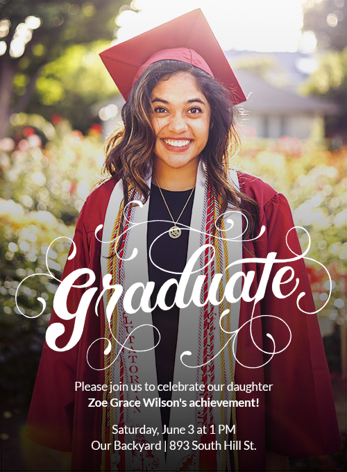 Graduation Full Photo | Evite