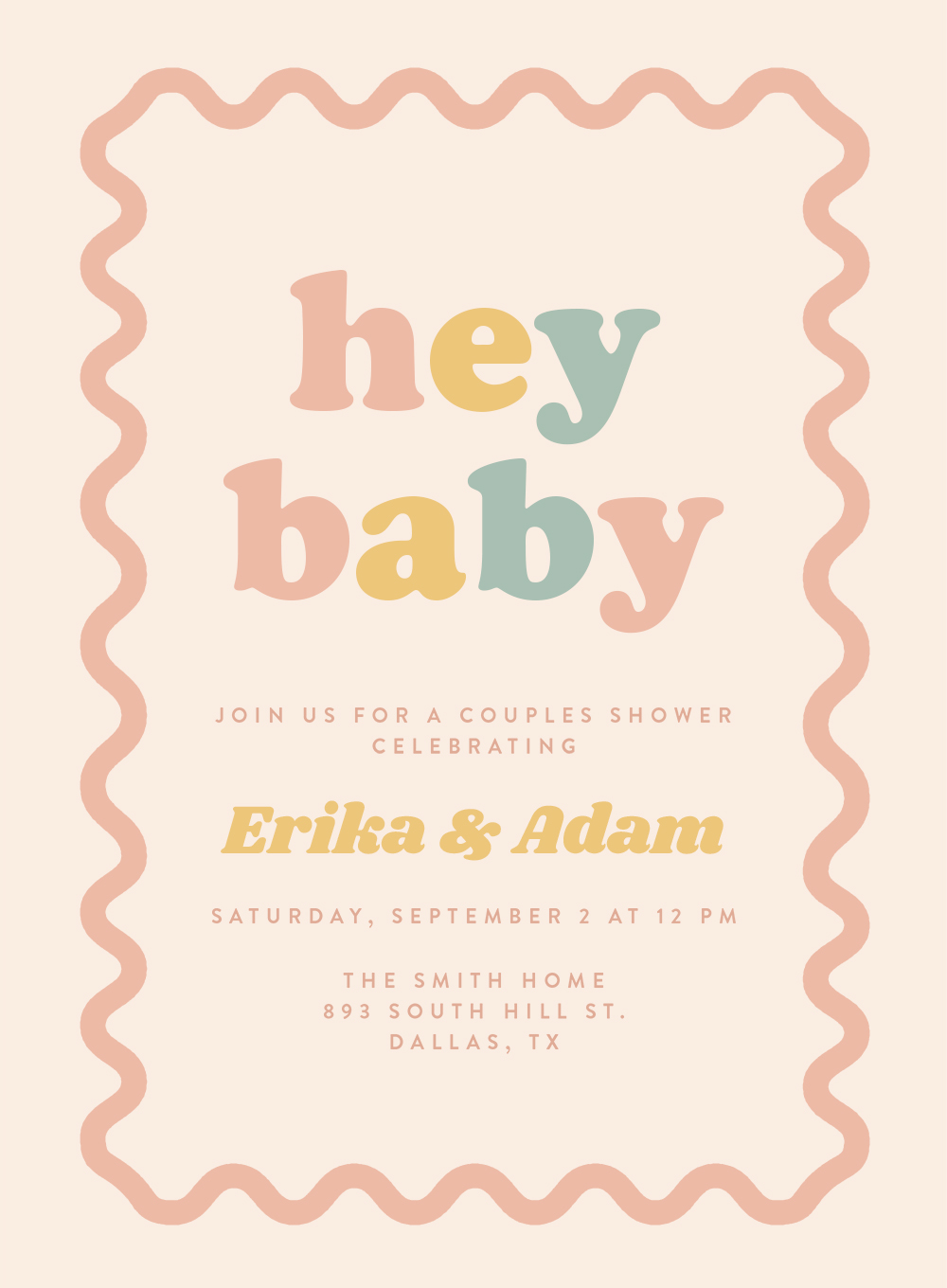 Hey Baby Invitation | Evite