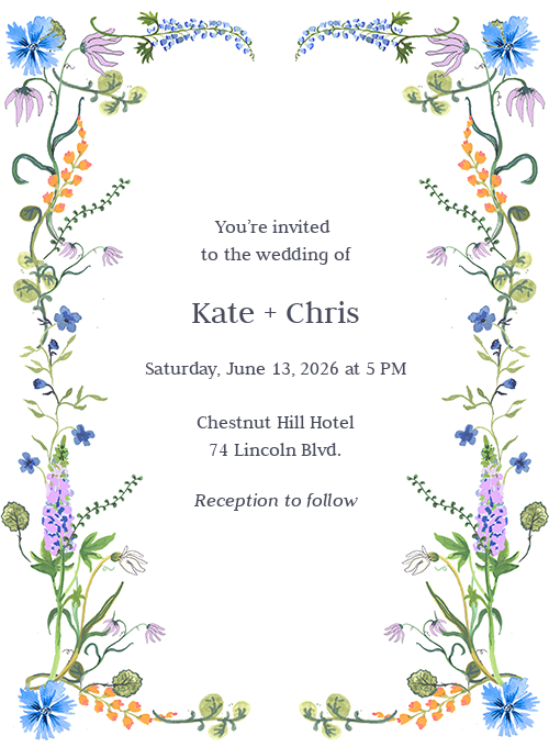 Spring Floral Invitation | Evite
