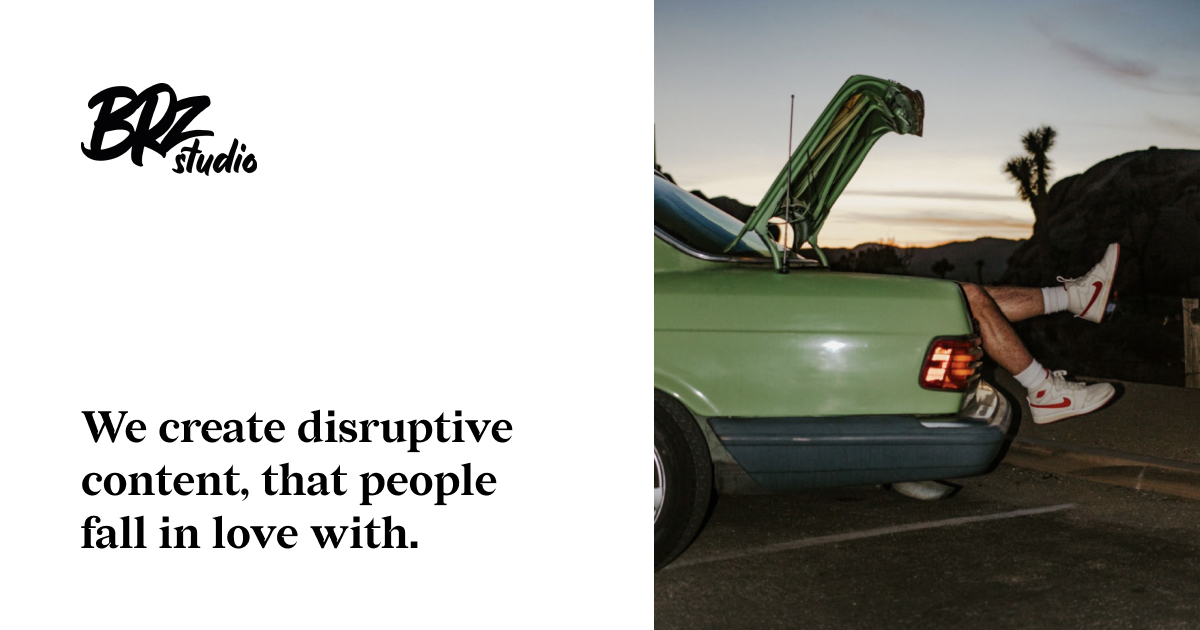 Get in touch with BRZstudio