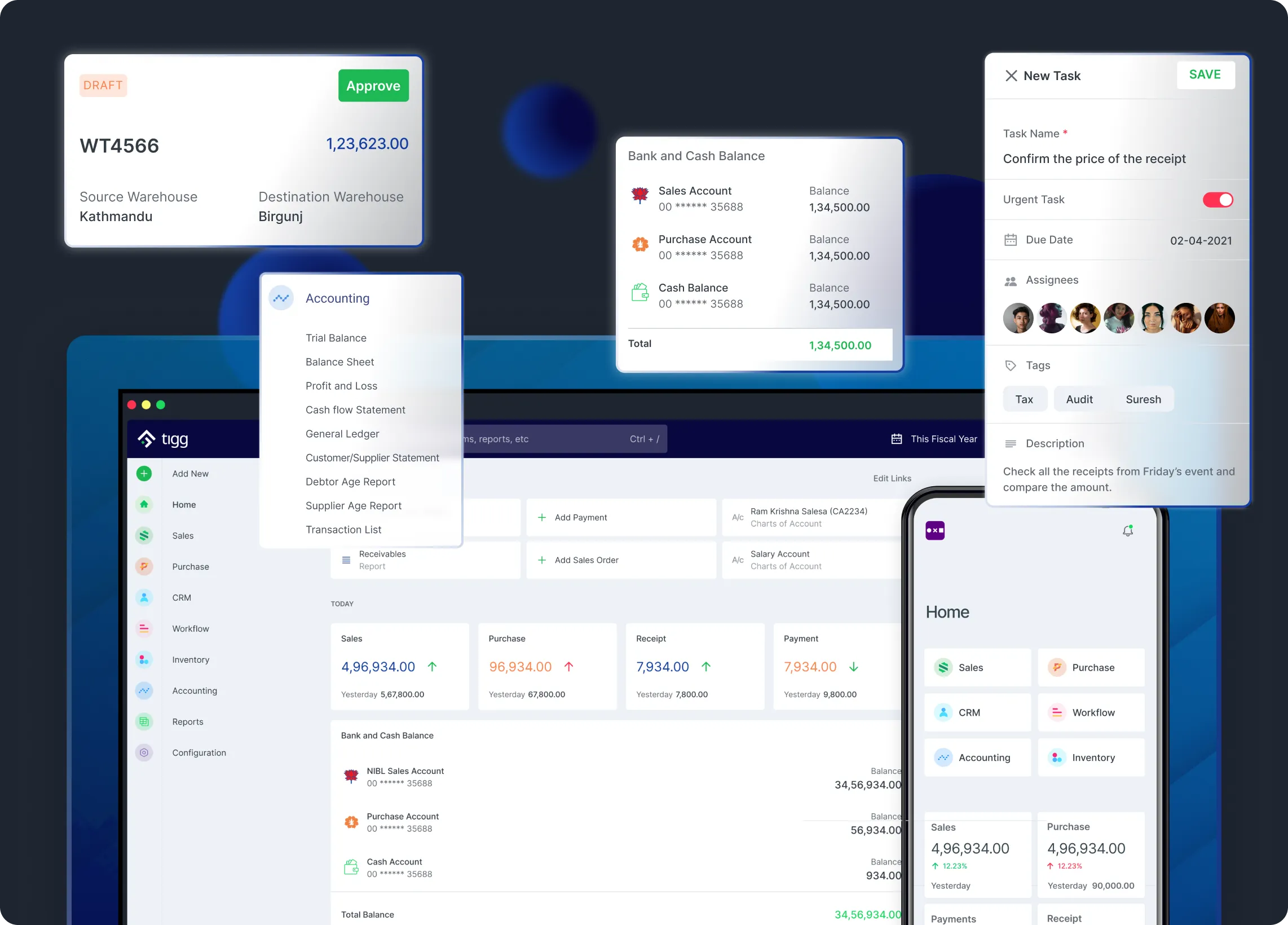 No. 1 Cloud-based Accounting Software in Nepal | Tigg