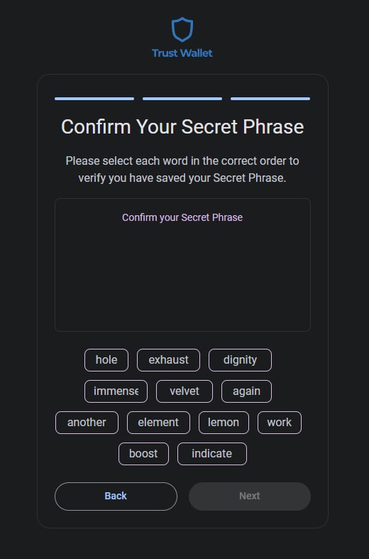 How to Create a Trust Wallet? | Bitskwela