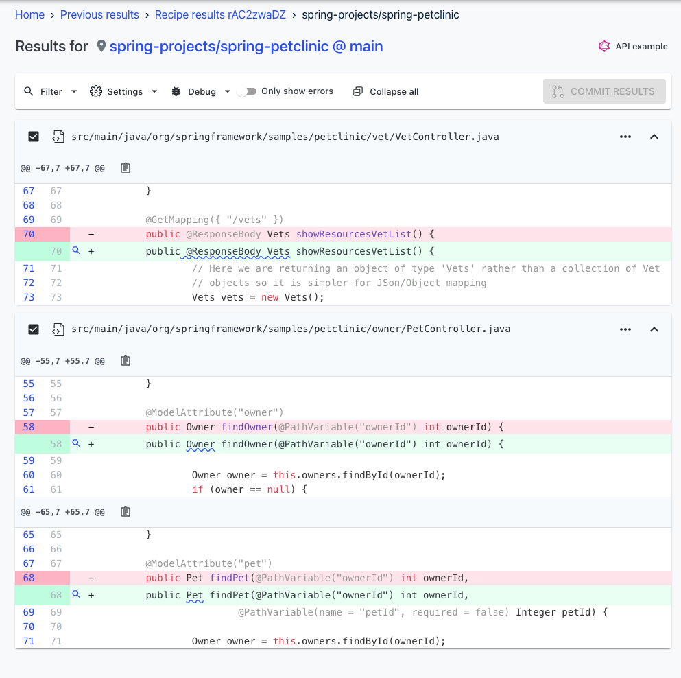 Find Personally Identifiable Information (PII) Exposed by APIs with Moderne