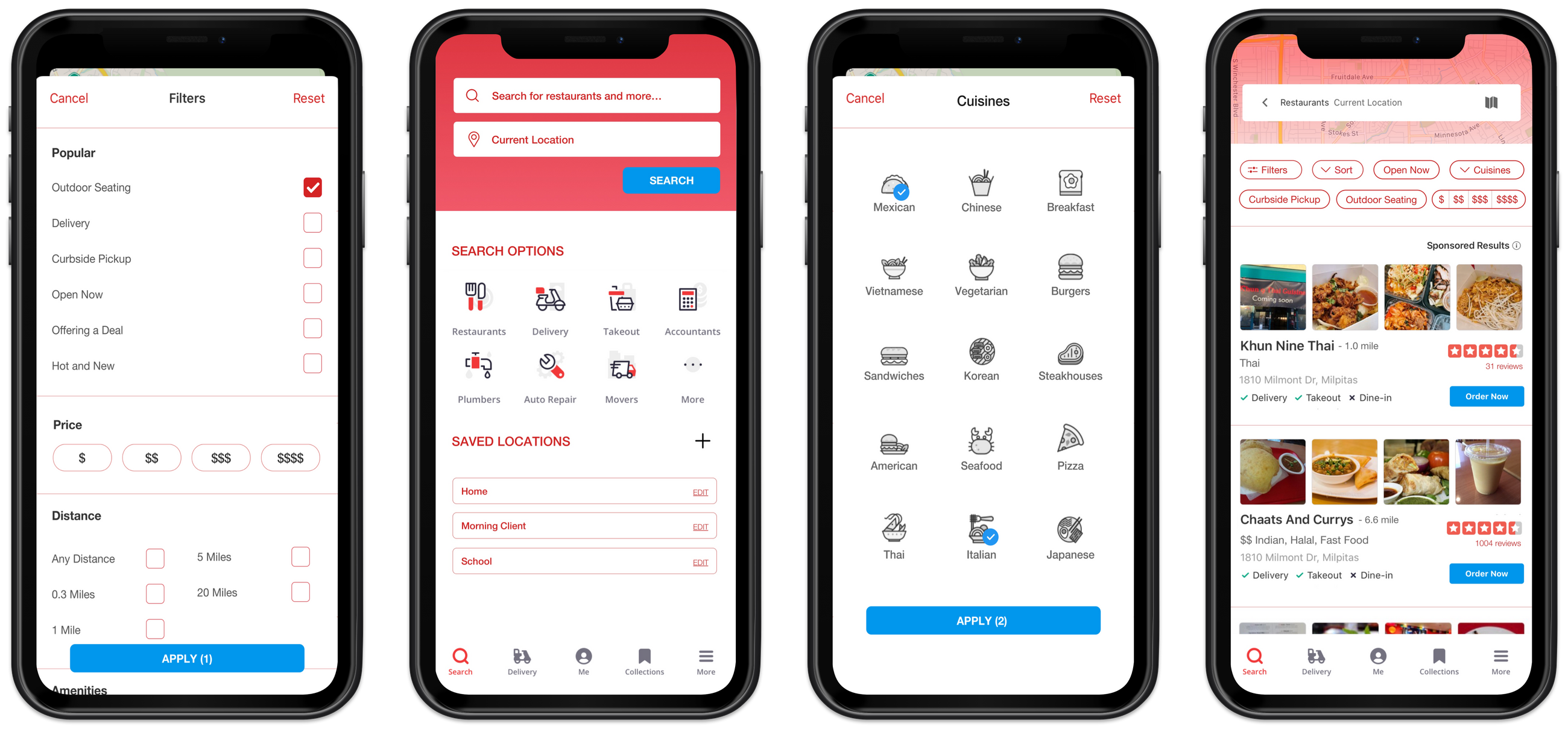 Yelp Redesign - UX Case Study