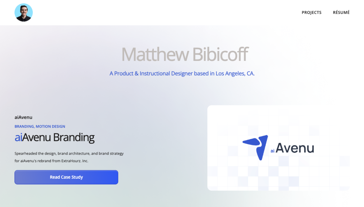 Matthew Bibicoff's Portfolio