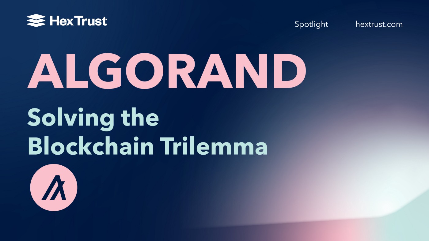 Algorand: solving the Blockchain Trilemma | Hex Trust