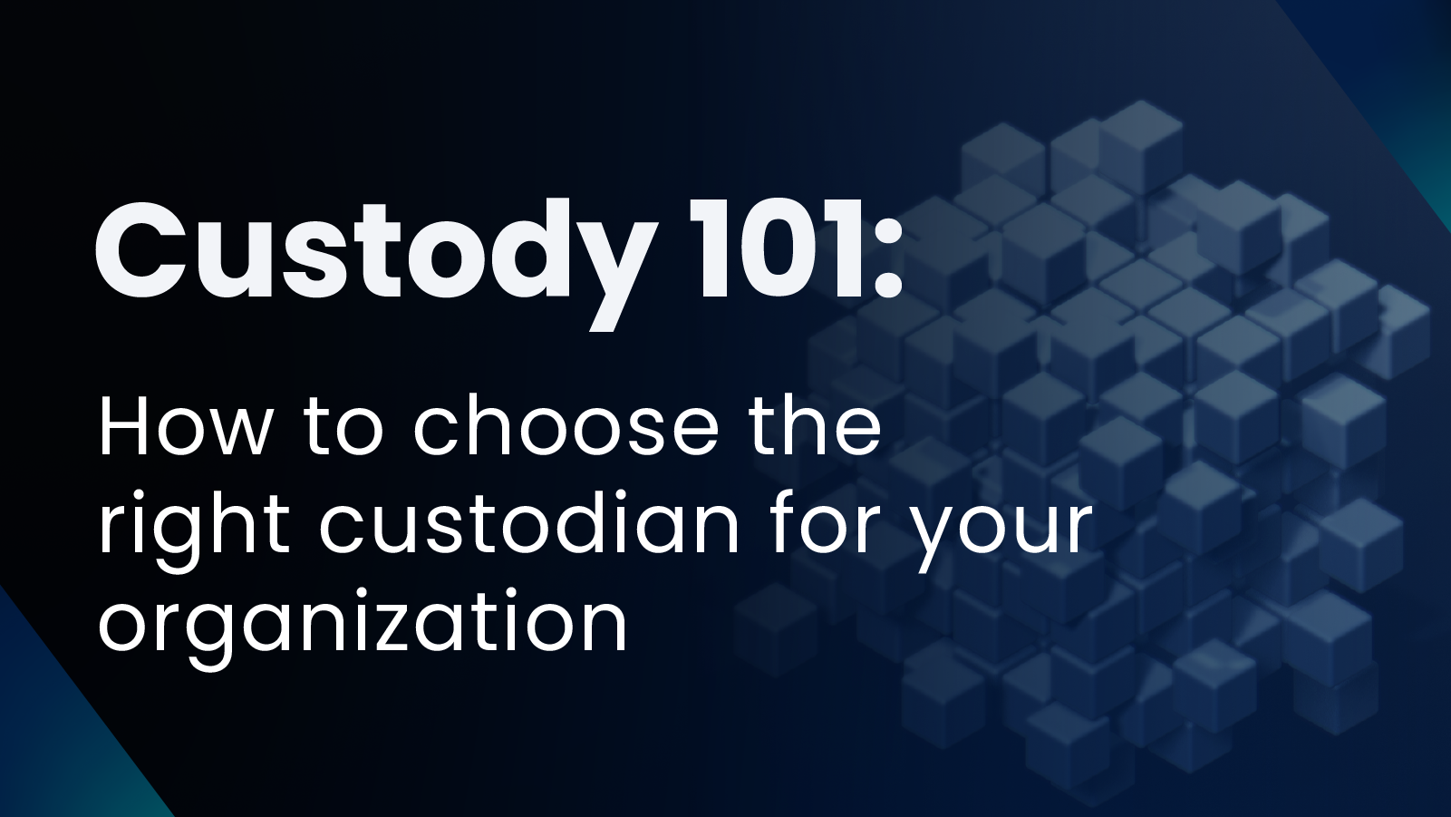 How to choose the right custodian for your organization | Hex Trust