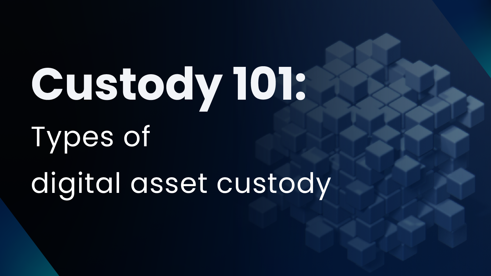 The different types of digital asset custody | Hex Trust
