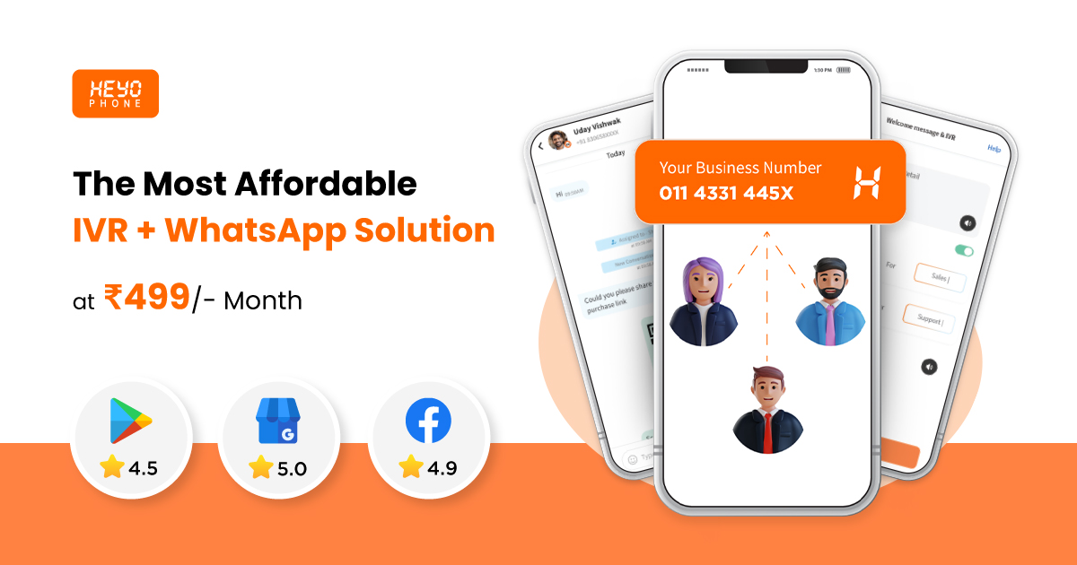 Heyo Phone: Digital Phone Line for Small Business