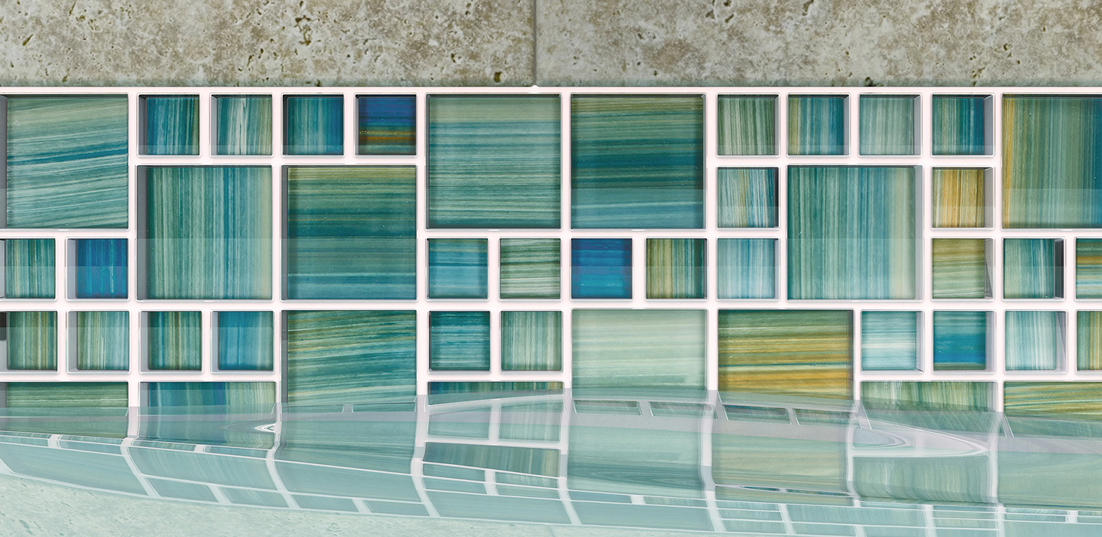 Monterrey Tile Company - Shop Neptune Blocks Emerald products today!